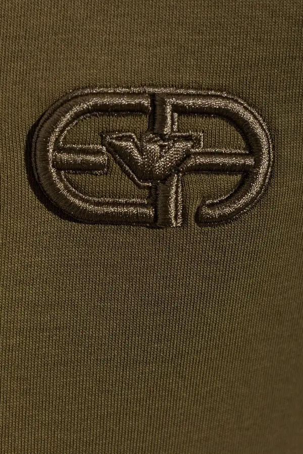 Emporio Armani Sweatshirt With Embossed Logo
