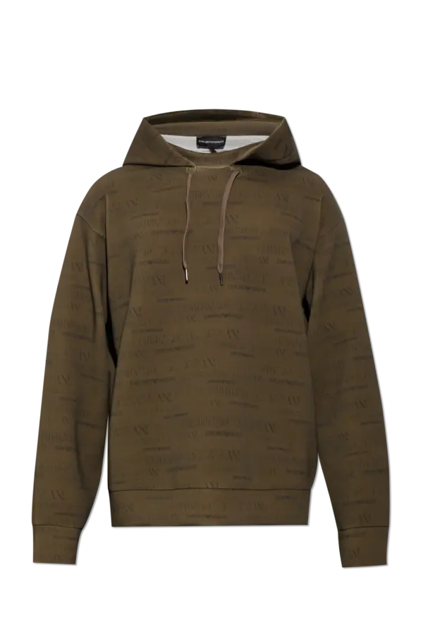 Emporio Armani Monogram Sweatshirt - Green