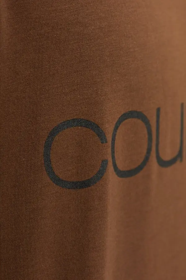 COURREGES T-shirt With Printed Logo
