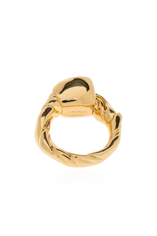 Bottega Veneta 18kt Overlay Sterling Silver Ring