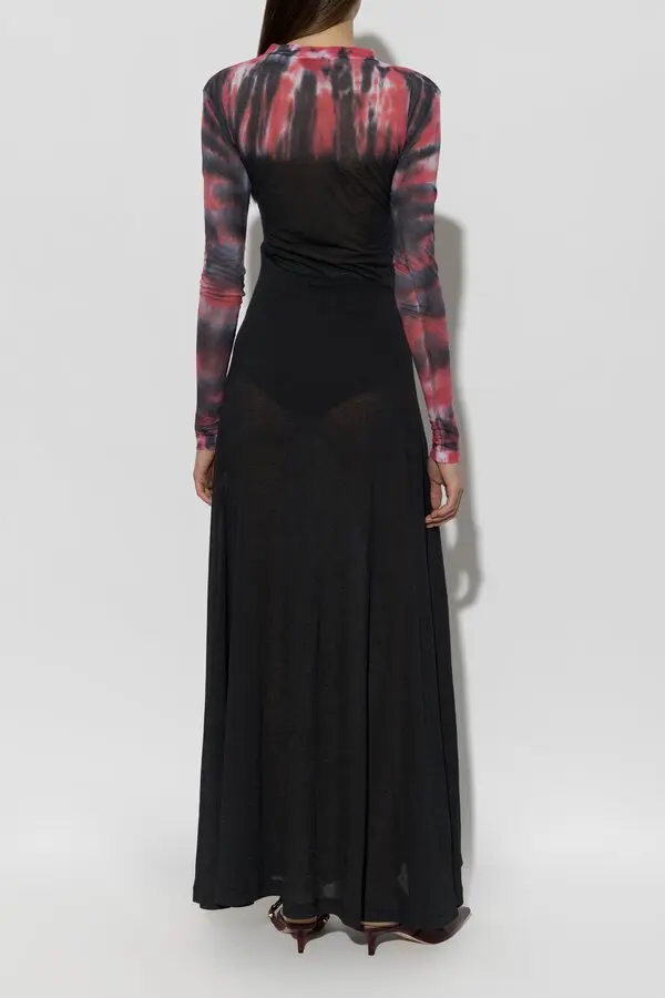 Balenciaga Printed Maxi Dress