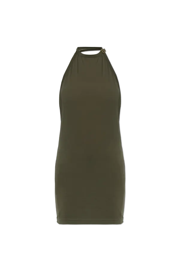 Balenciaga Top With Exposed Shoulders - Green