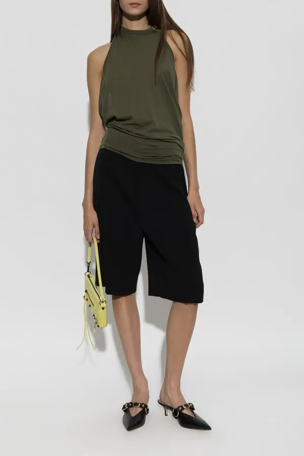 Balenciaga Top With Exposed Shoulders