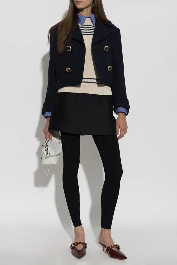 Balenciaga Wool Skort