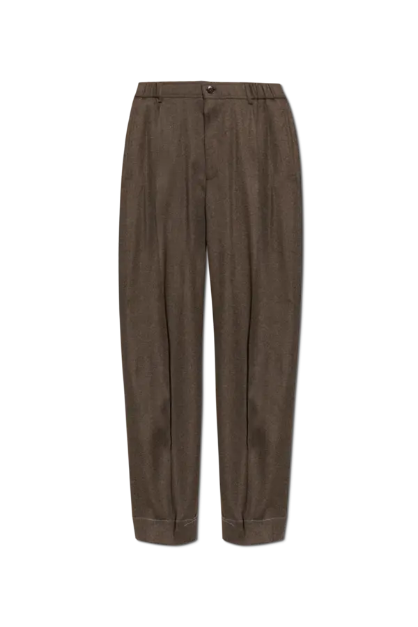 Brioni Wool Pants - Brown