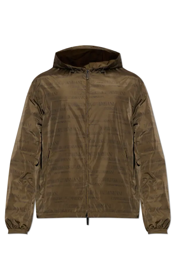 Emporio Armani Reversible Hooded Jacket - Green