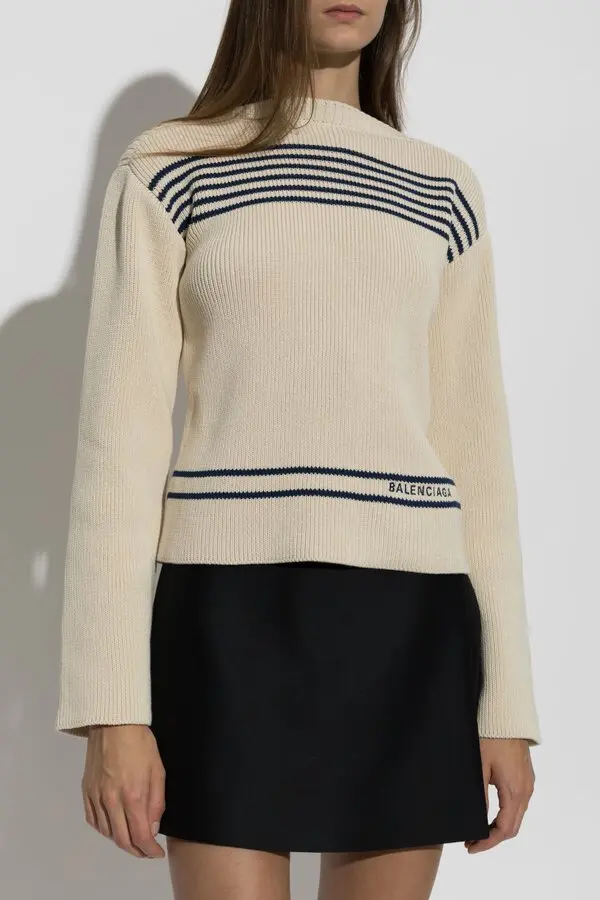 Balenciaga Sweater With Logo