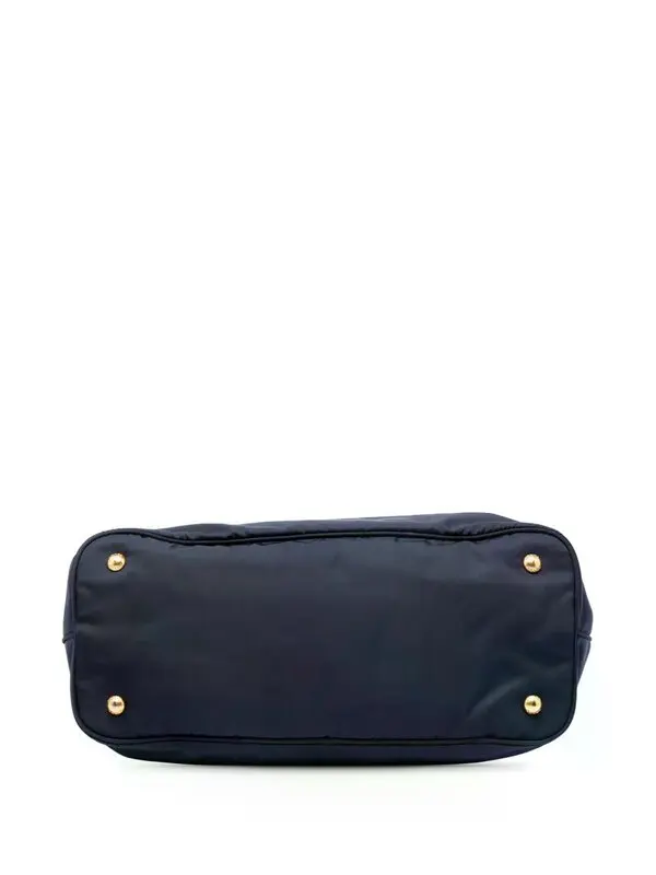 Prada Tessuto Satchel Bag - Blue