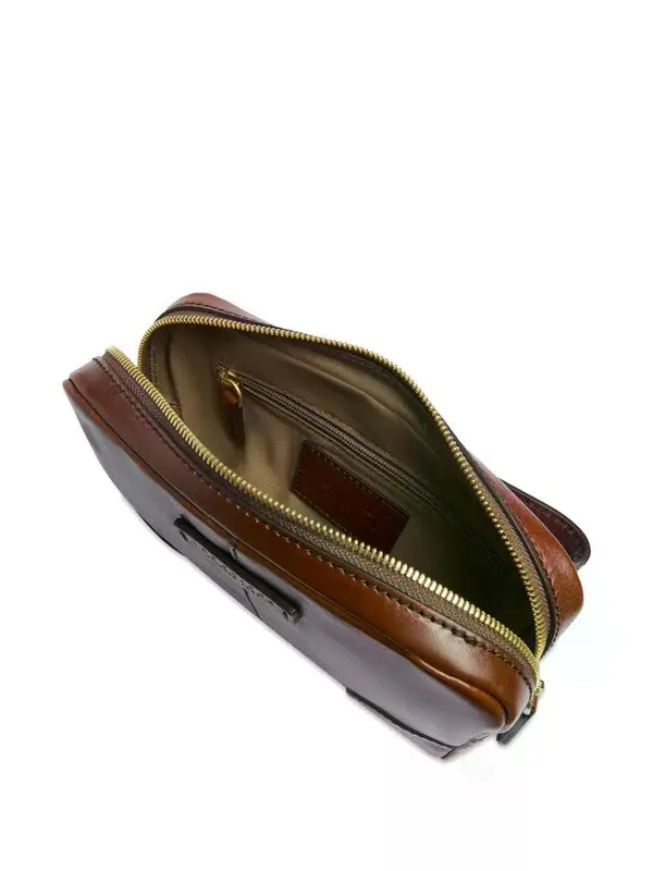 THE BRIDGE Vespucci Leather Zip-around Clutch Bag