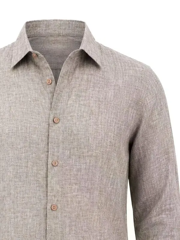 PYA Point-collar Long-sleeve Shirt