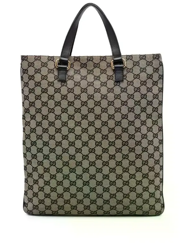 Gucci Gg Canvas Tote Bag - Neutrals