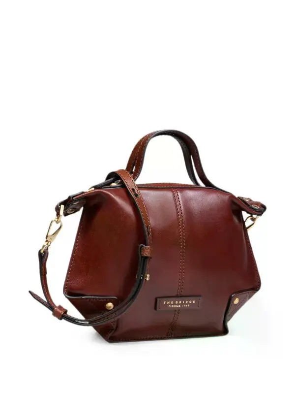 THE BRIDGE Unica Leather Tote Bag