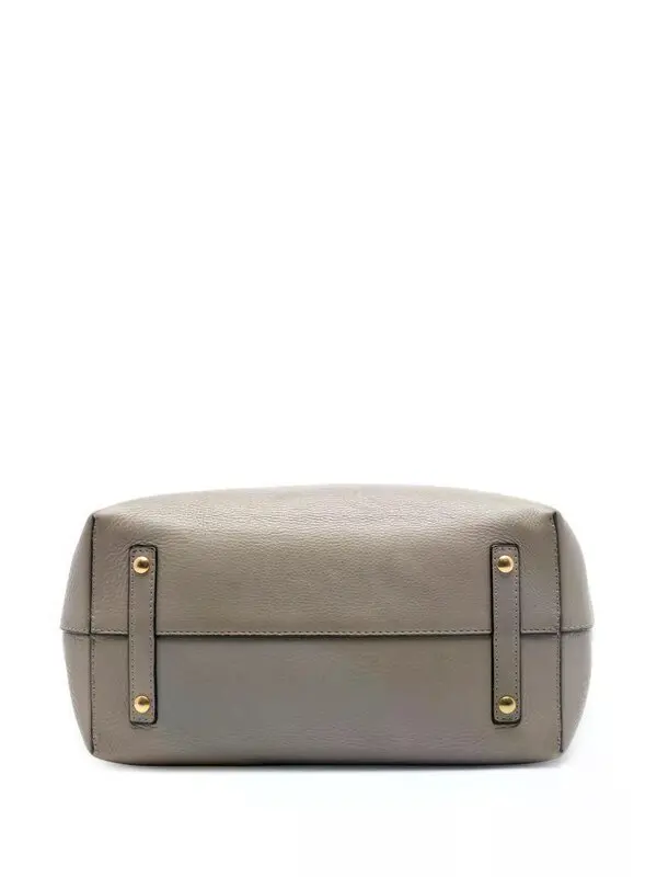 Burberry Leather Marais Belt Bag Satchel - Grey
