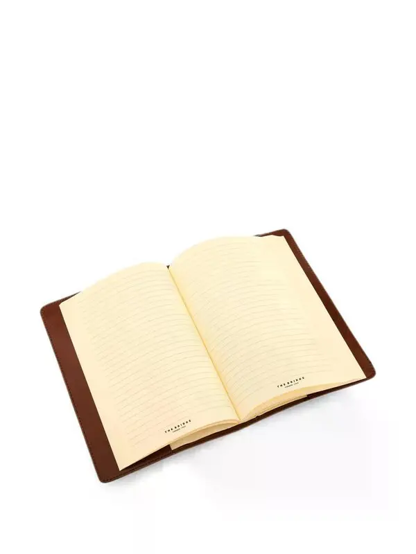 THE BRIDGE Logo-stamp Leather Agenda