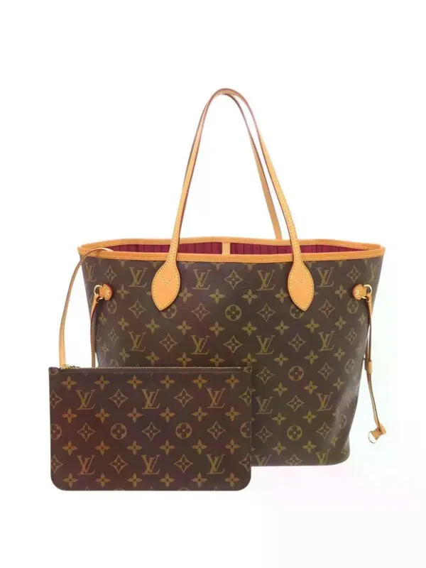 LOUIS VUITTON Monogram Neverfull Mm Tote Bag