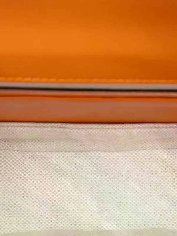 Gucci 1947 Bamboo Top Handle Bag Satchel - Orange