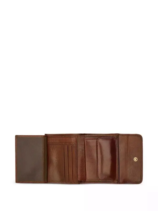 THE BRIDGE Logo-embossed Leather Wallet