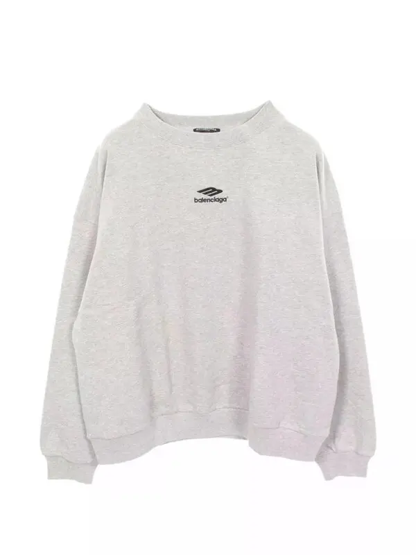 Balenciaga Embroidered Logo Sweatshirt