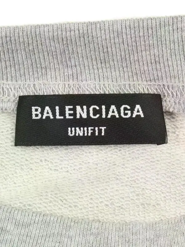 Balenciaga Embroidered Logo Sweatshirt