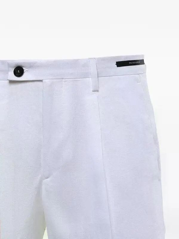 MICHAEL COAL Pleated Tailored Shorts
