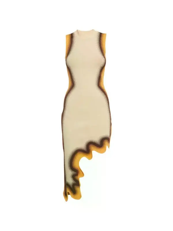 Ph5 Asymmetric Midi Dress