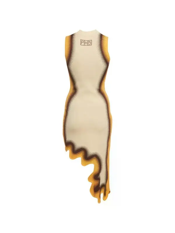 Ph5 Asymmetric Midi Dress
