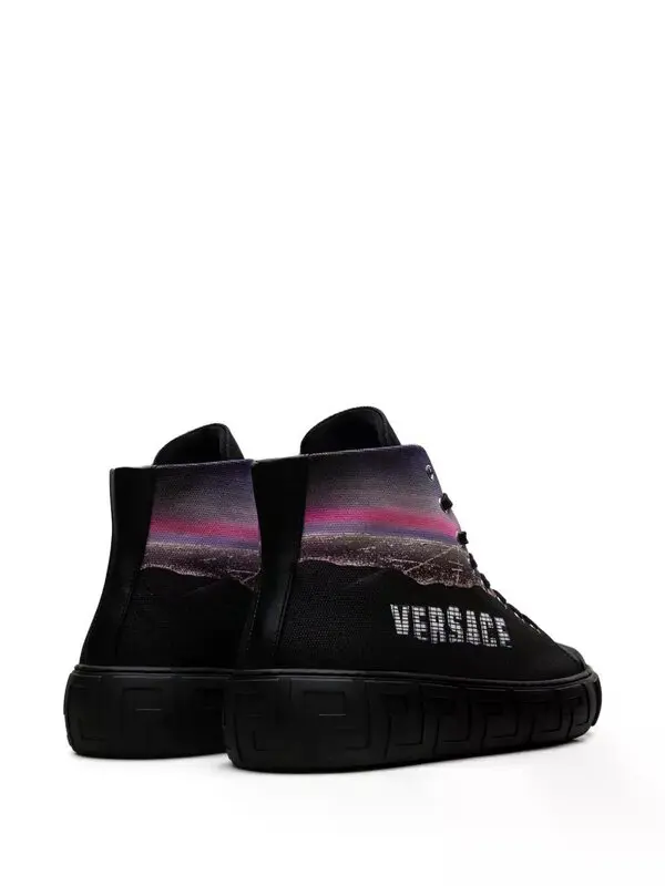 Versace Greca High-top Sneakers
