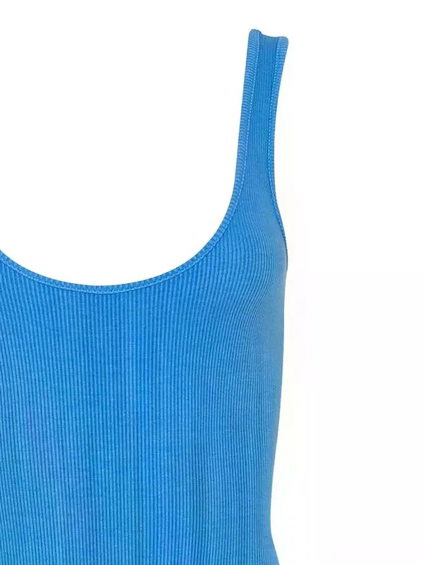 L'Agence Nica Ribbed Scoop Neck Bodysuit