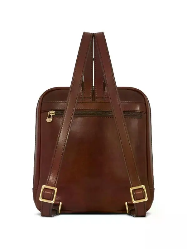 THE BRIDGE Leather Zip-fastening Backpack