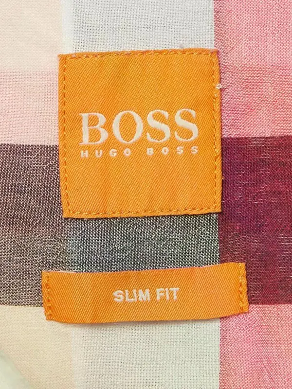 BOSS Cotton Plaid Shirt