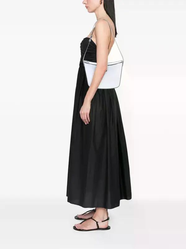 Celine Medium Croque Shoulder Bag - Silver