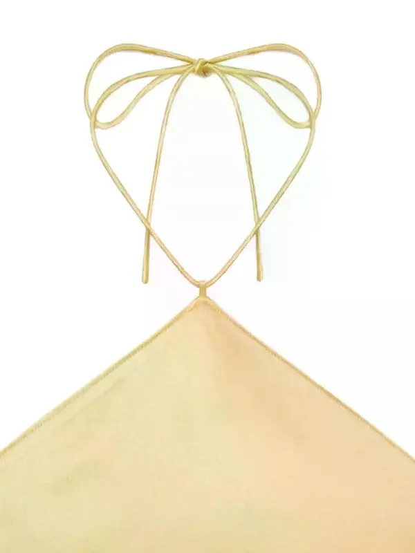 Eterne Halterneck Top - Yellow