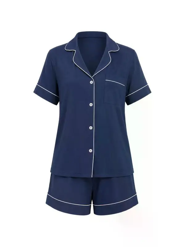 Eberjey Gisele Relaxed-fit Pajamas - Blue