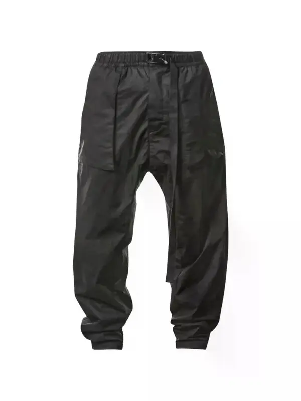 THOM KROM Buckle-fastening Drop-crotch Trousers