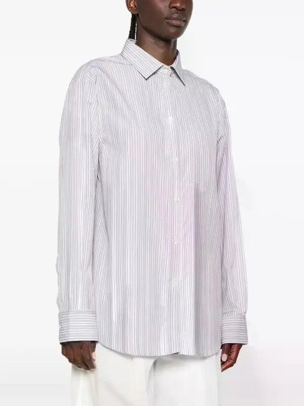 RÓHE Striped Cotton Shirt