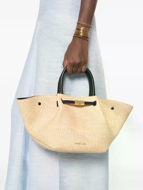DEMELLIER Medium New York Top-handle Tote Bag - Neutrals
