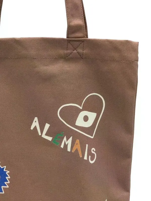 ALEMAIS Printed Tote Bag