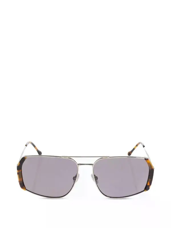 Isabel Marant Geometric Frame Sunglasses - Silver