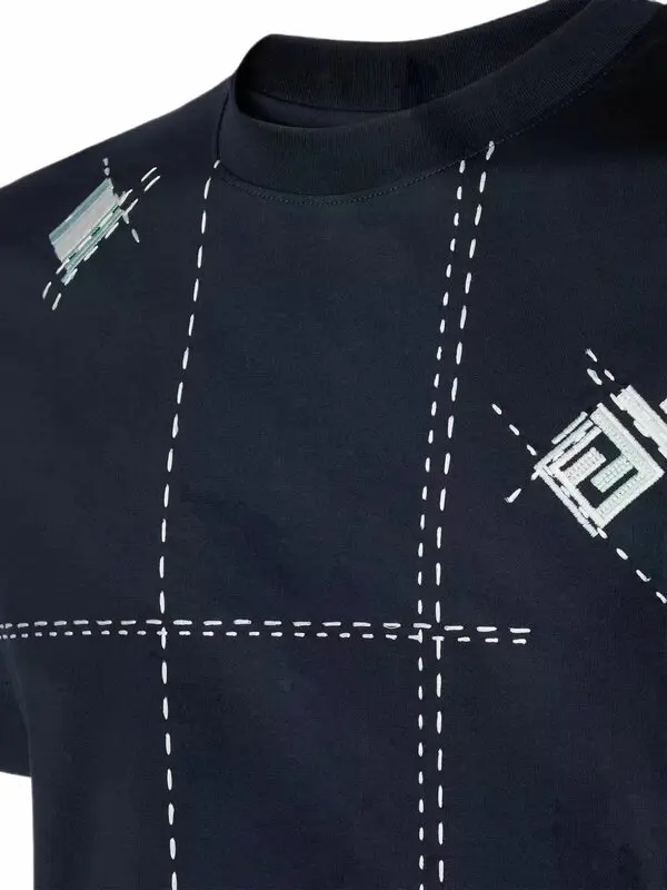 Fendi Contrast-stitch T-shirt