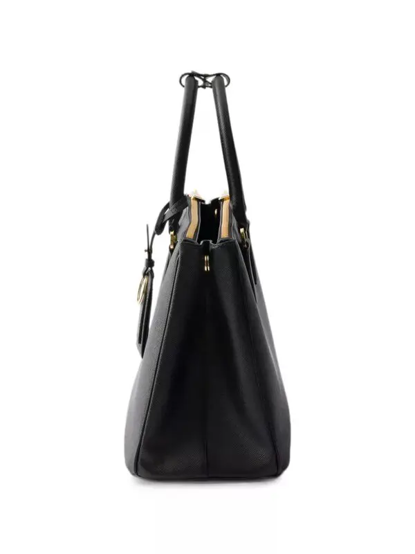 Prada Galleria Large Saffiano Leather Bag - Black