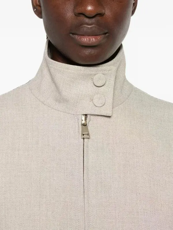 Fabiana Filippi High-neck Zip Jacket