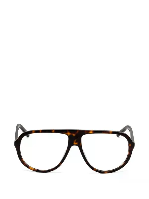 KALEOS Reube Pilot-frame Eyeglasses - Brown