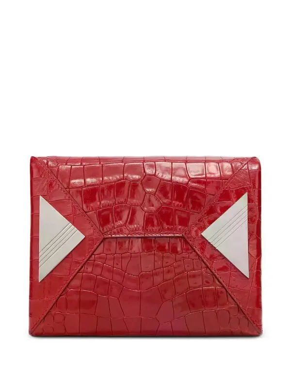 Attico Crocodile-effect Tote Bag