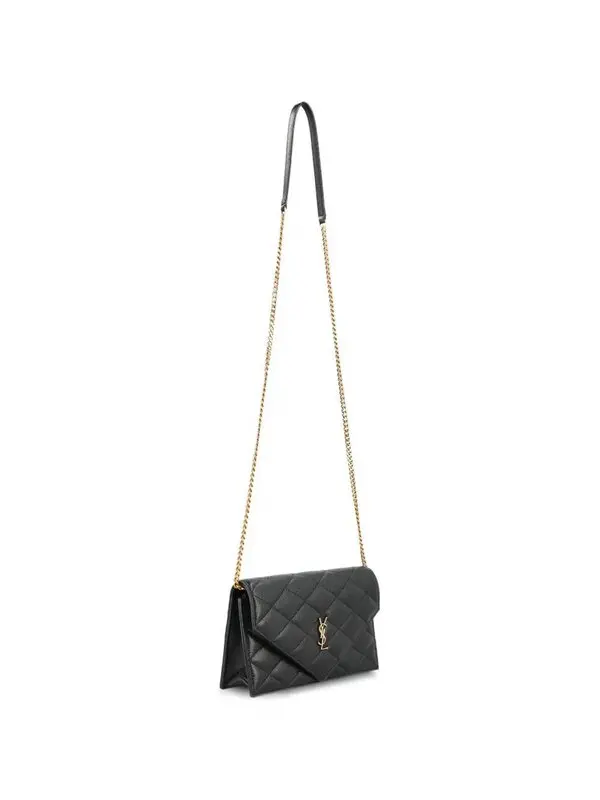 Saint Laurent Quilted Leather Shoulder Bag