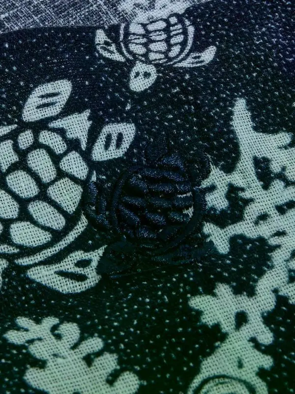 Vilebrequin Marine-print Linen Shirt