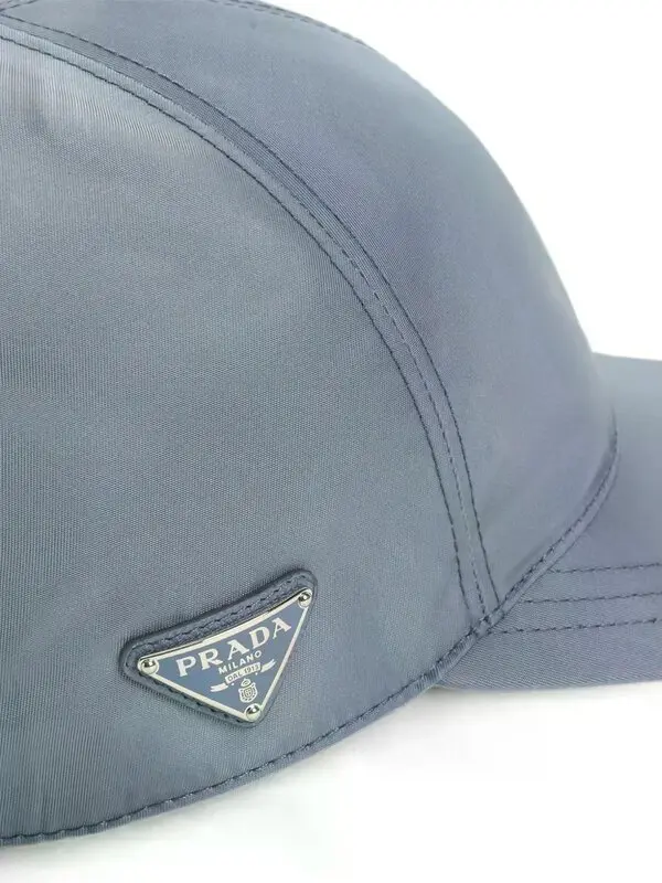 Prada Logo-plaque Cap