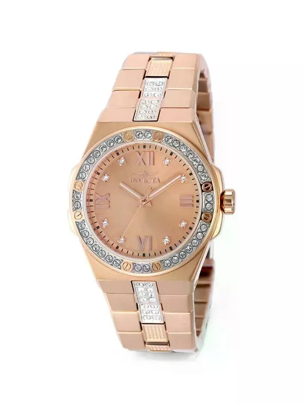 INVICTA Specialty 34mm Crystal-embellished Watch - Pink