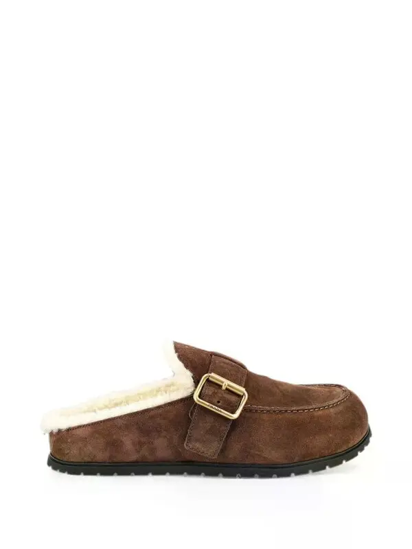 Prada Shearling-lined Mules