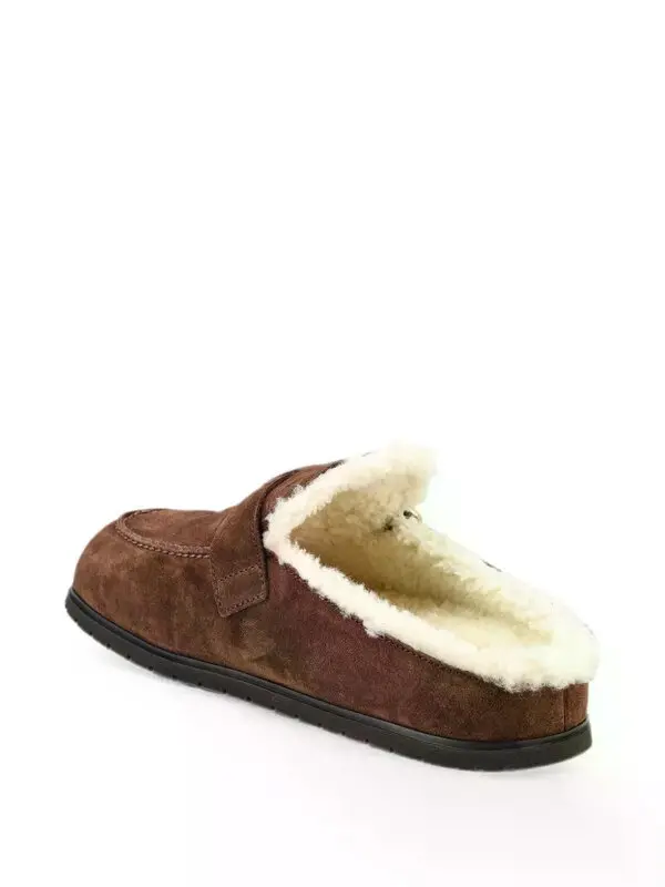 Prada Shearling-lined Mules