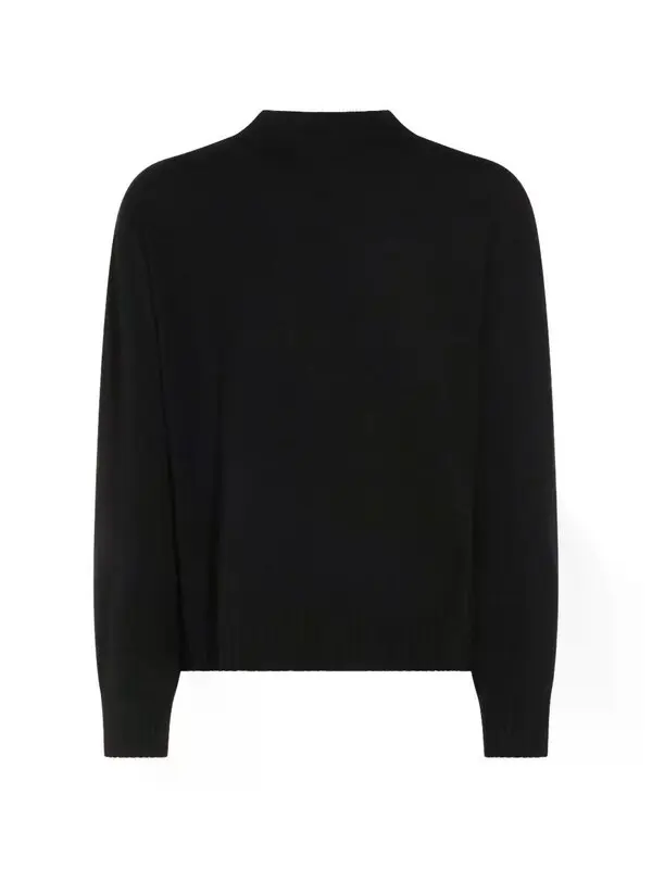 Fabiana Filippi Ribbed Embellished Crew Neck Sweater